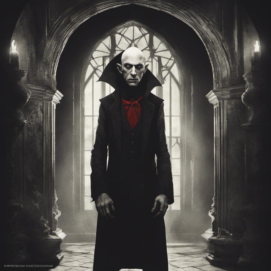 portrait of Nosferatu by F.W. Murnau - AI Generated Artwork - NightCafe ...
