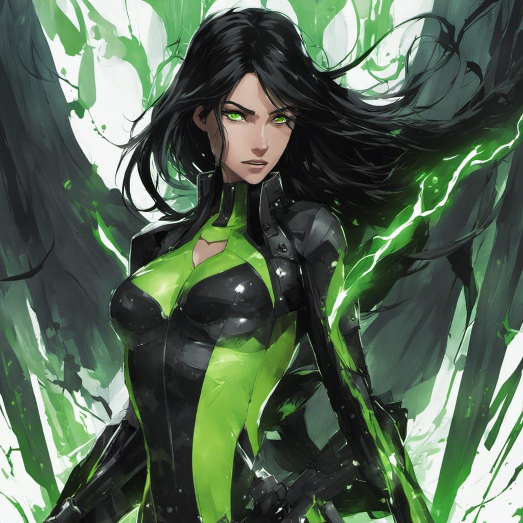 Shego V3 - AI Generated Artwork - NightCafe Creator