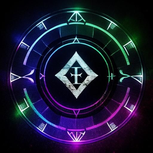 Magical runes - AI Generated Artwork - NightCafe Creator