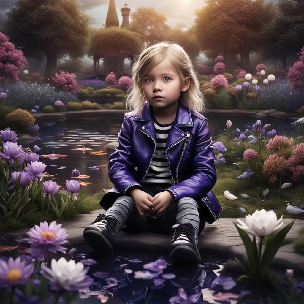 AI-THE REALISTIC children COLLECTON - AI Generated Artwork - NightCafe ...