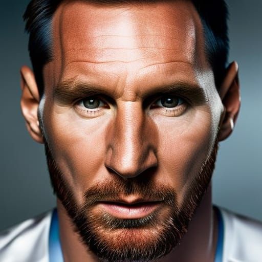 Lionel Messi - AI Generated Artwork - NightCafe Creator