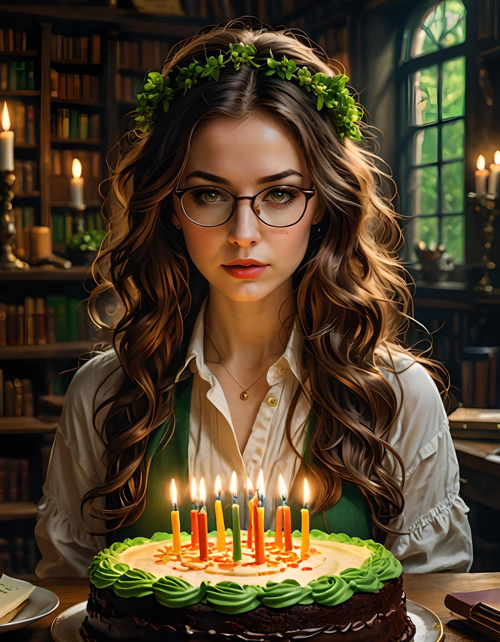 Birthday Gal - AI Generated Artwork - NightCafe Creator