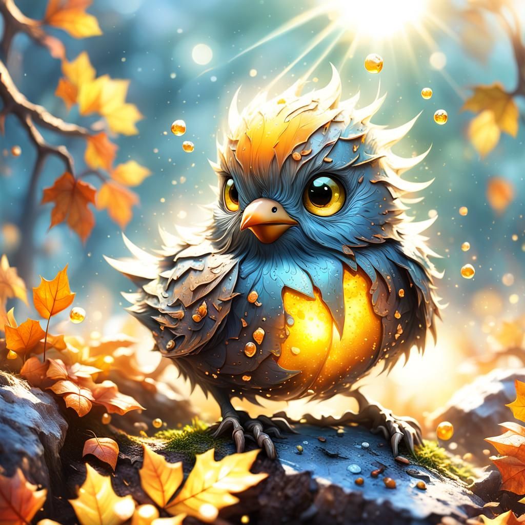 Baby Bird - AI Generated Artwork - NightCafe Creator