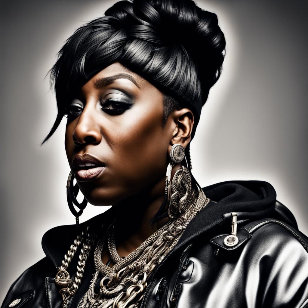 Missy Elliot - AI Generated Artwork - NightCafe Creator