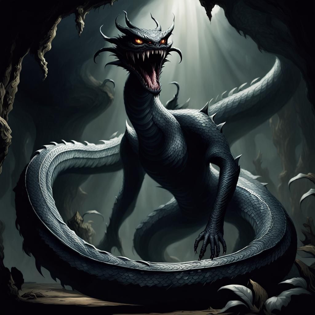 **Physical Appearance:** The Shadow Serpent is a creature of darkness ...