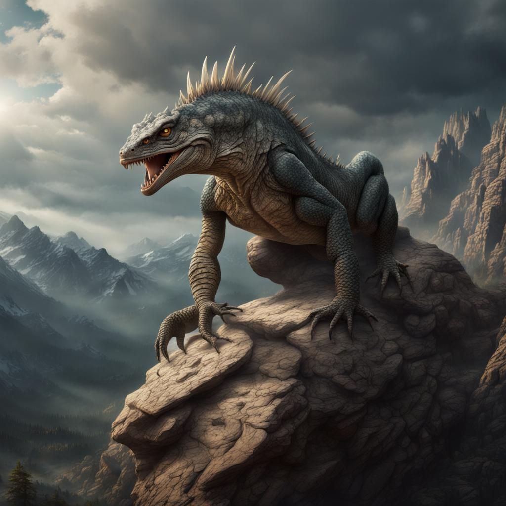 lizard - AI Generated Artwork - NightCafe Creator