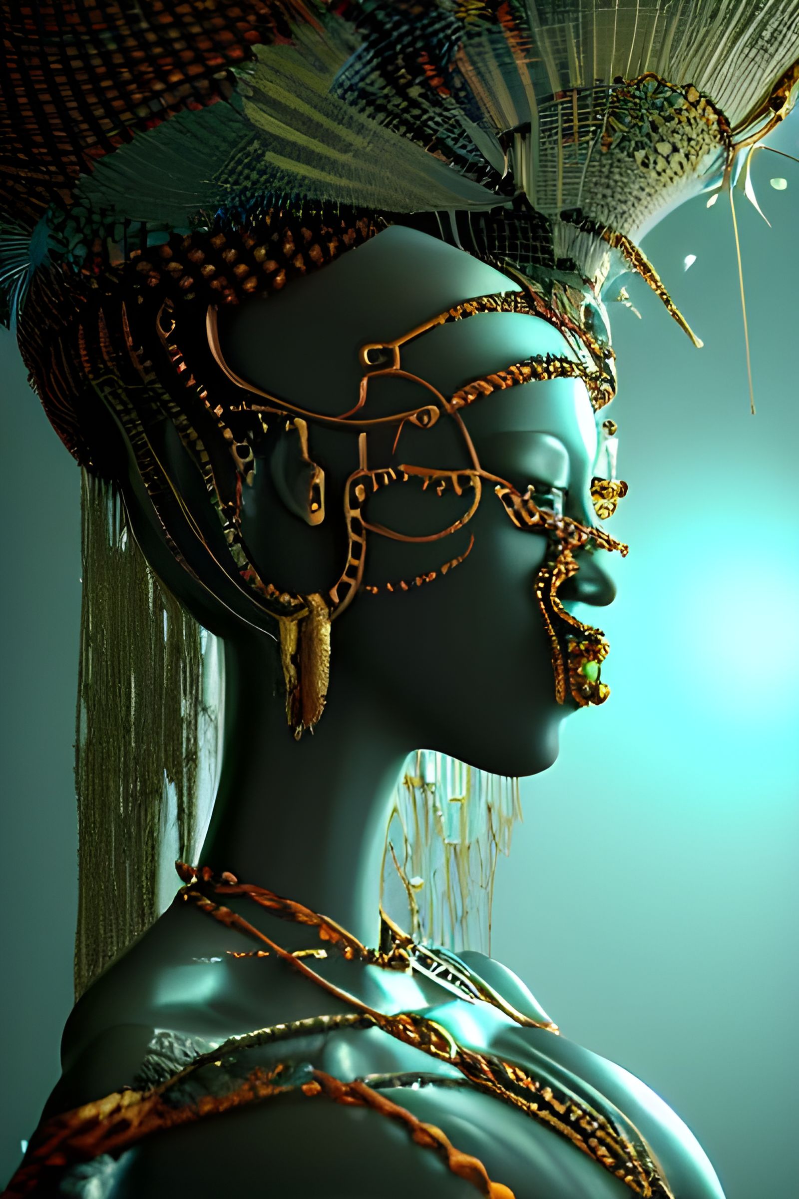 Colorful Voodoo Goddess 12 🧞‍♀️ prints and more available @Society6 ...