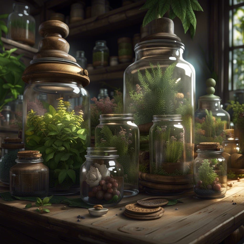 Apothecary - AI Generated Artwork - NightCafe Creator