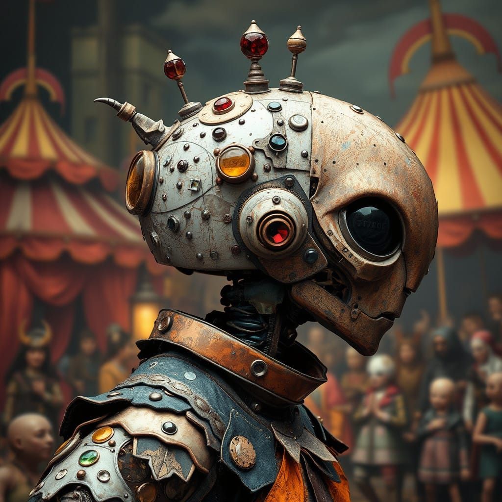 Alien robot hybrid - Mechanical Alien Hybrid in a Grotesque ...