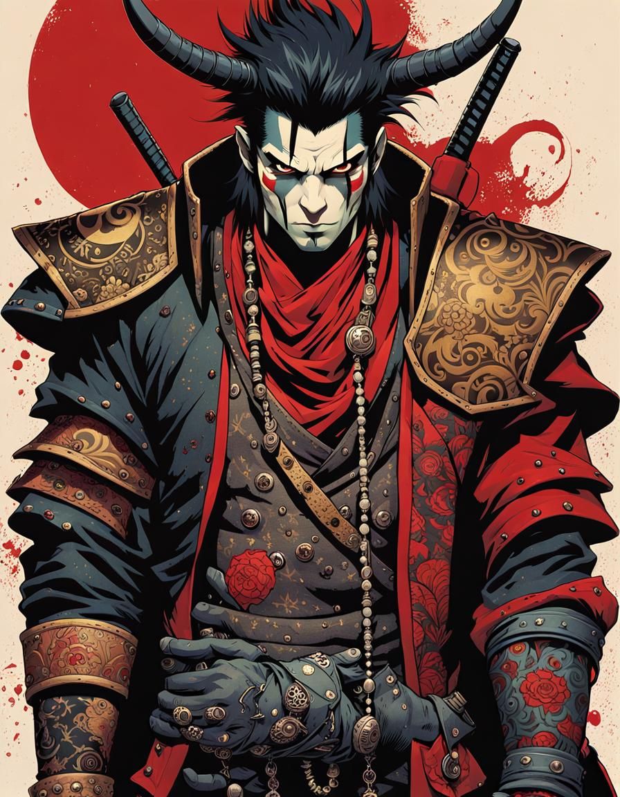 Samanosuke Akechi - AI Generated Artwork - NightCafe Creator