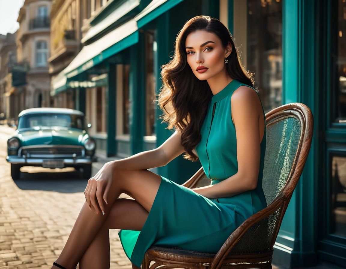 Emerald Cafe 23 - AI Generated Artwork - NightCafe Creator