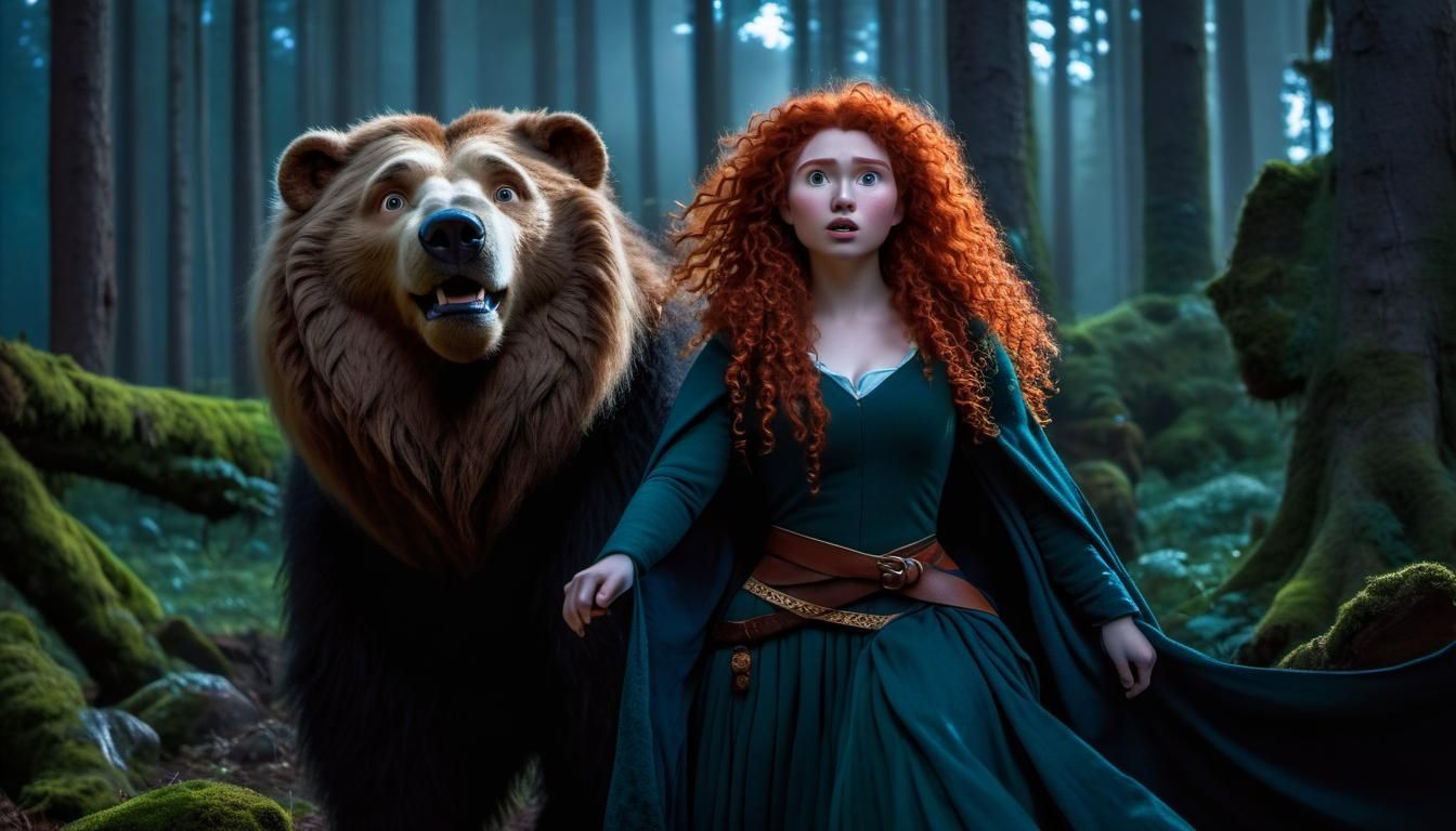 Live Action Merida III - AI Generated Artwork - NightCafe Creator