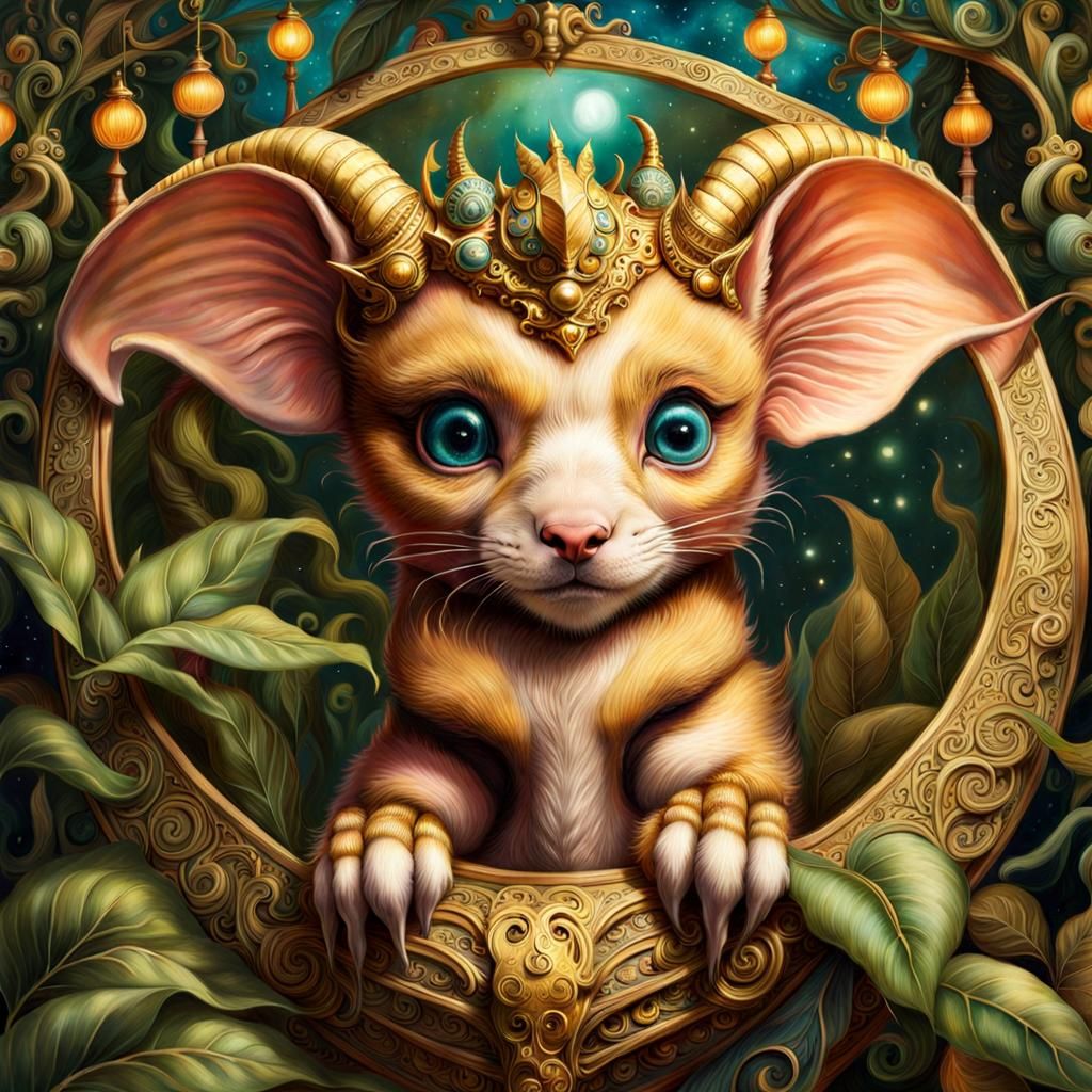 Baby Chimera - AI Generated Artwork - NightCafe Creator