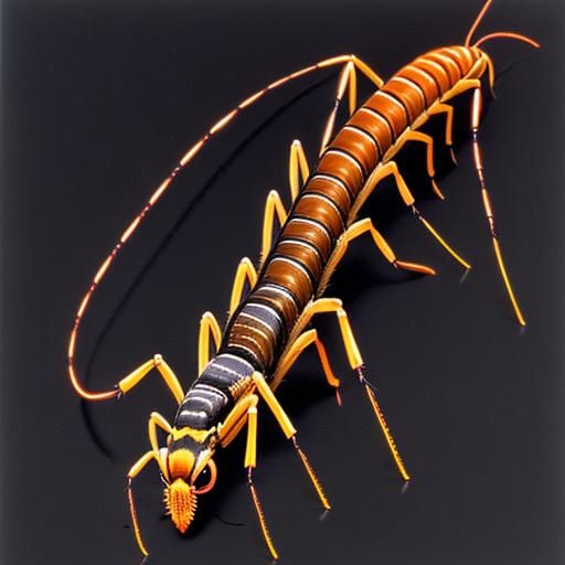 best centipede yet :( - AI Generated Artwork - NightCafe Creator