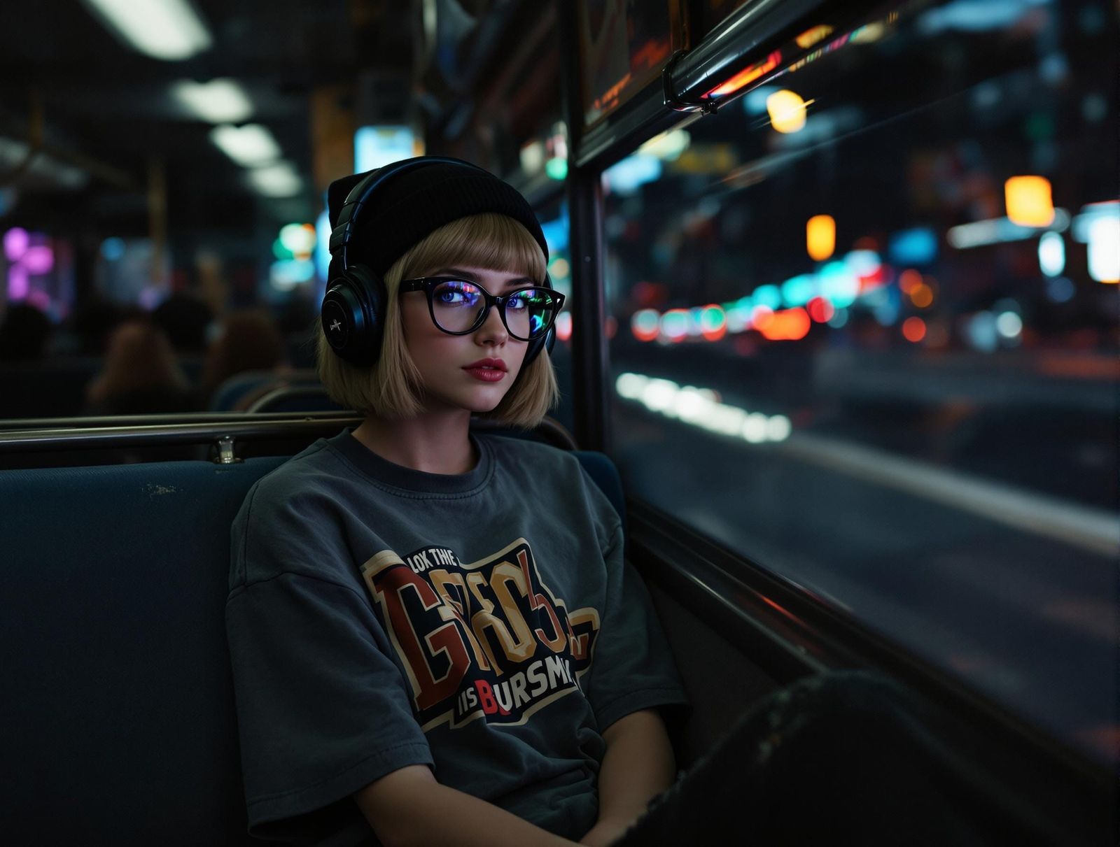 Lana on the Bus - Lana on the Bus