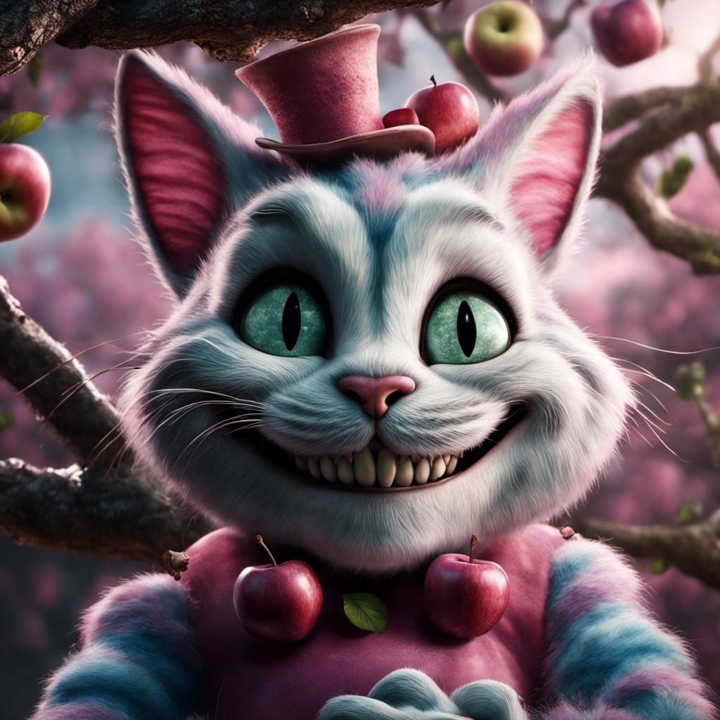 Cheshire Cat - AI Generated Artwork - NightCafe Creator