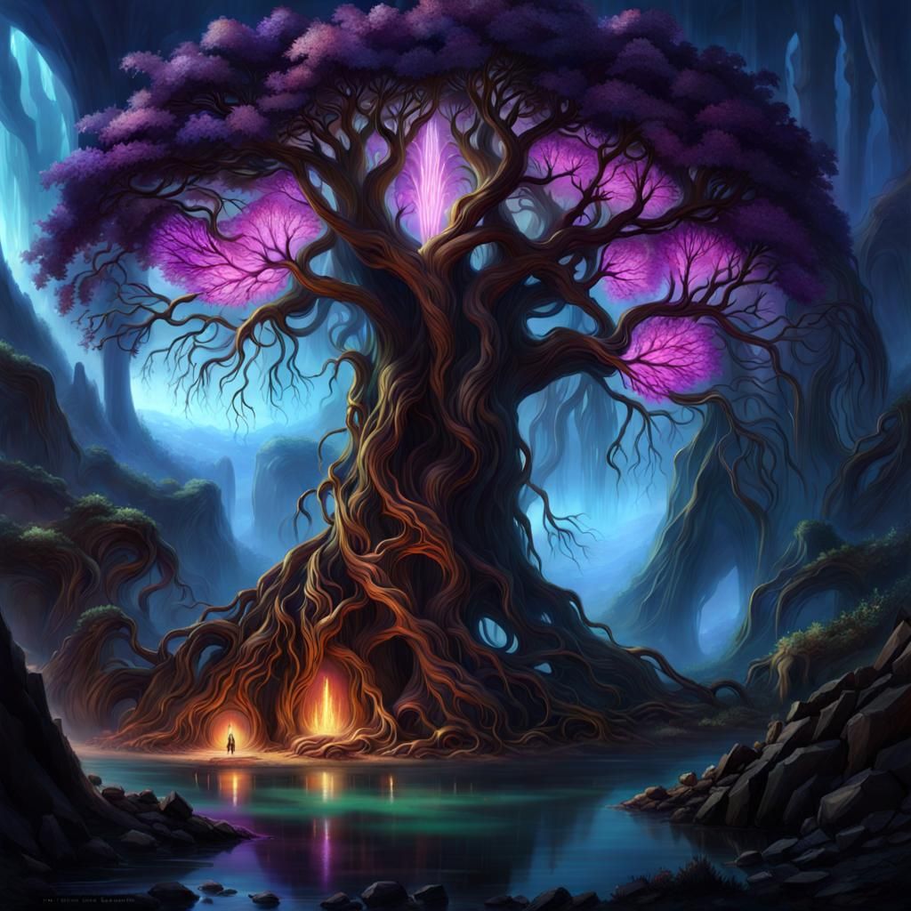Tree of Souls - AI Generated Artwork - NightCafe Creator