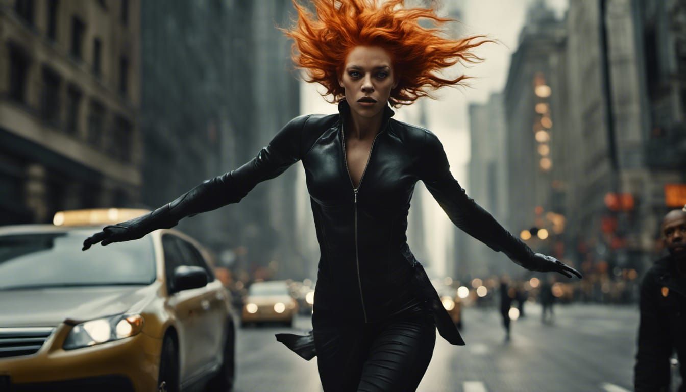 Red Blaze: The Mysterious Vigilante 12 - AI Generated Artwork ...