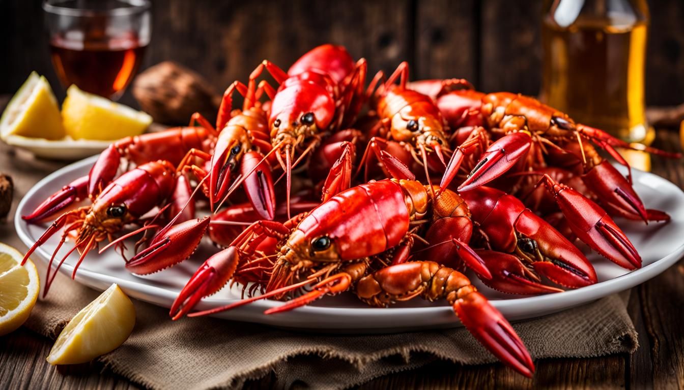 Louisiana boiled crawfish - AI Generated Artwork - NightCafe Creator