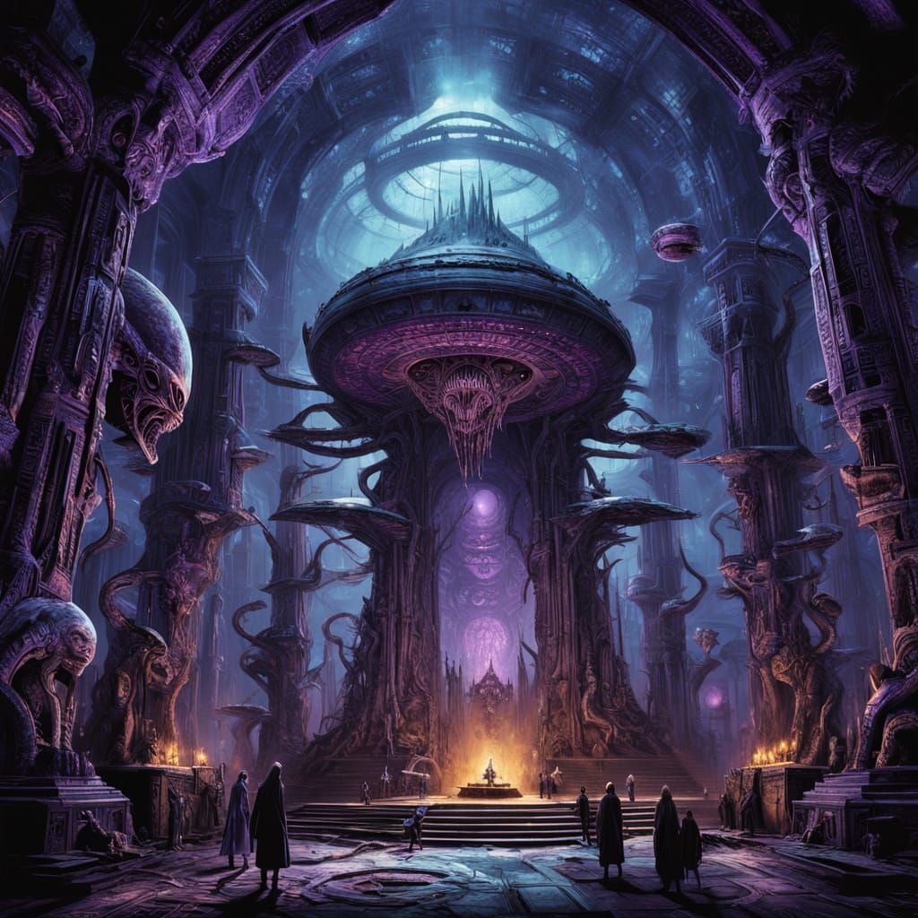 aliens ritual - Aliens in Ancient Temple Ritual