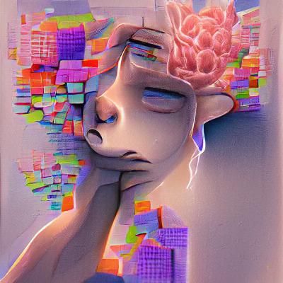 Overthinking - AI Generated Artwork - NightCafe Creator