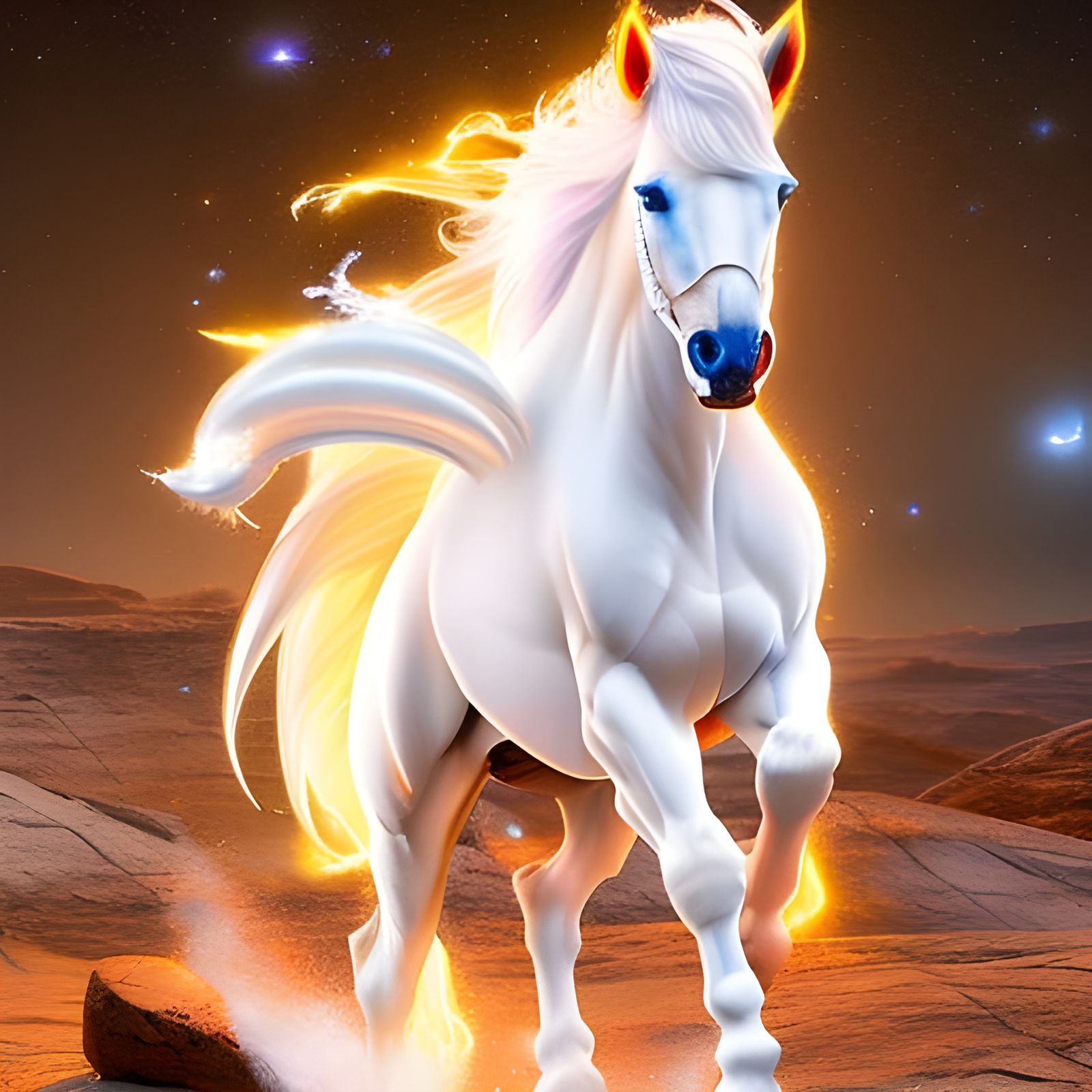 Stallion - AI Generated Artwork - NightCafe Creator