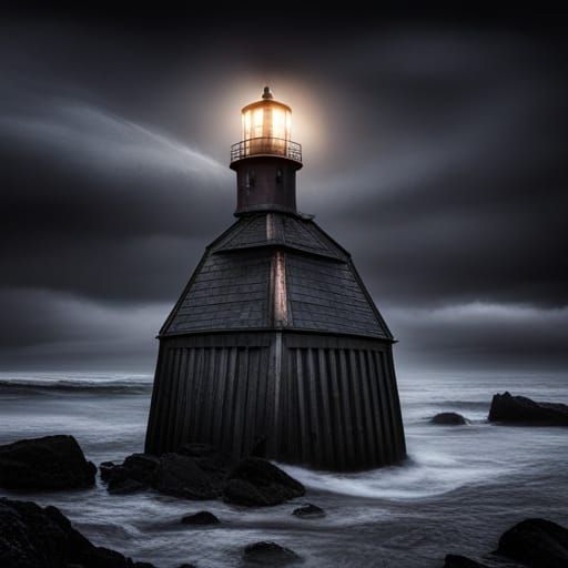 Sinister Creature in the Lighthouse - AI Generated Artwork - NightCafe ...