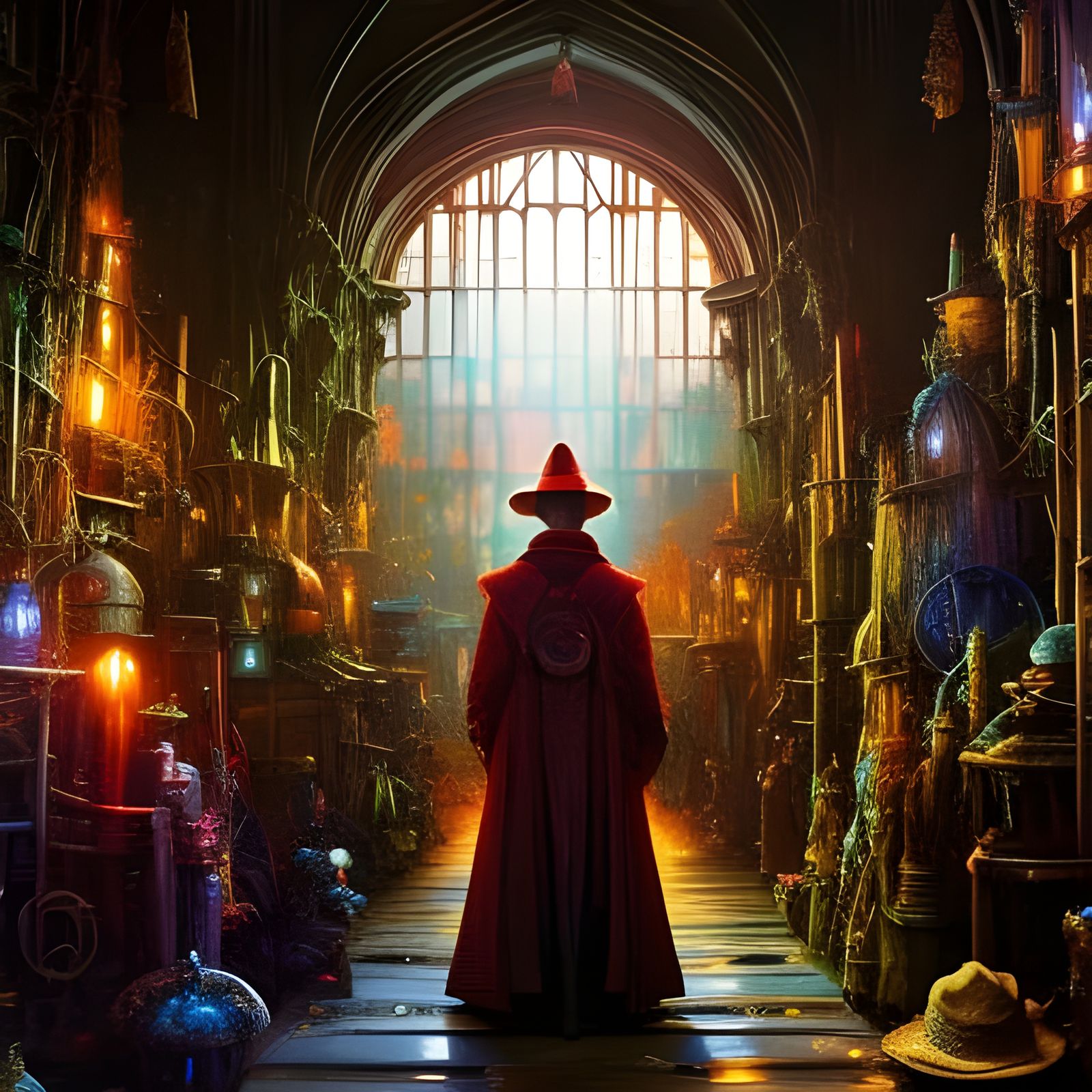 Wizard’s Office - AI Generated Artwork - NightCafe Creator