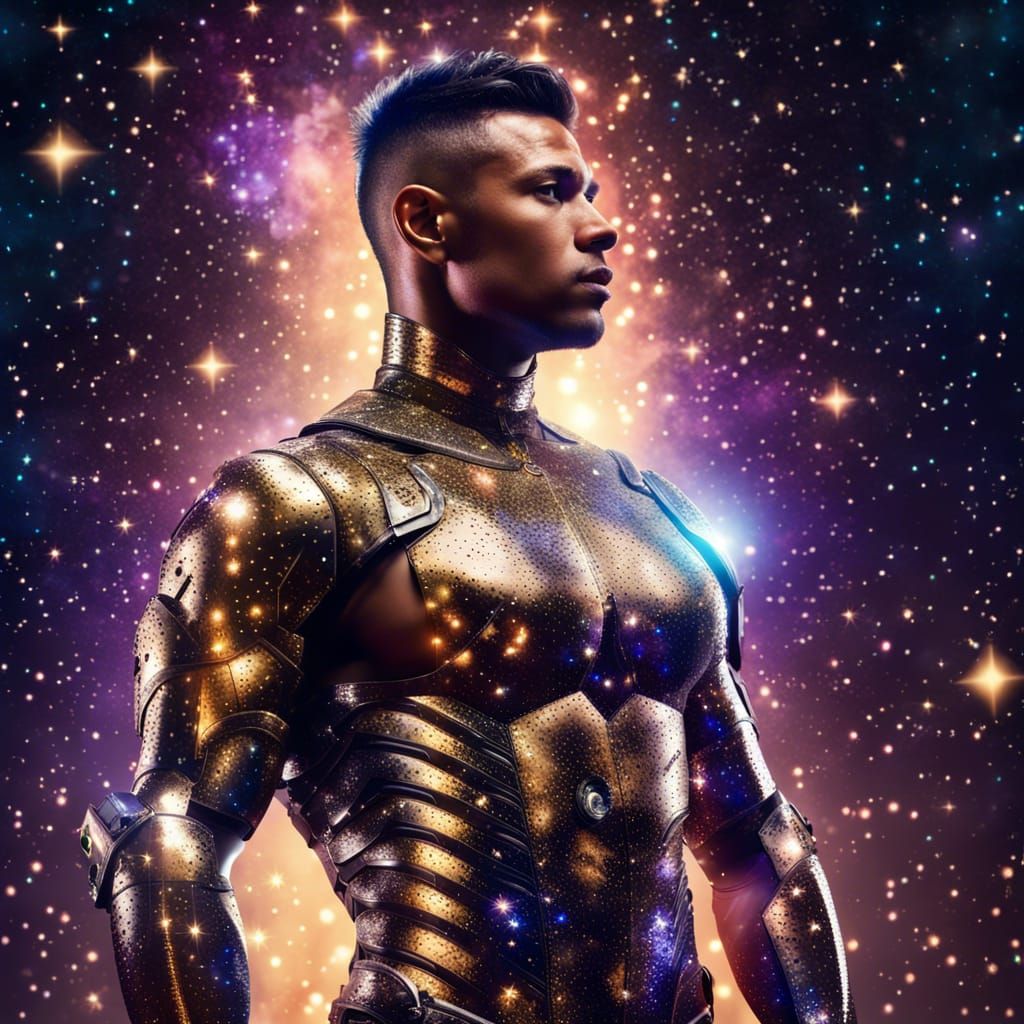 Galactic Knight - AI Generated Artwork - NightCafe Creator