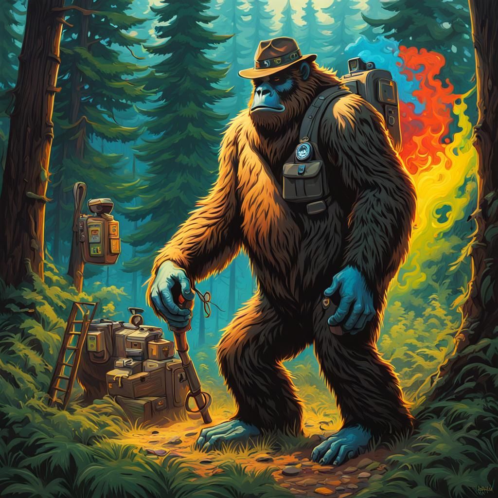 Expert Park Ranger - AI Generated Artwork - NightCafe Creator