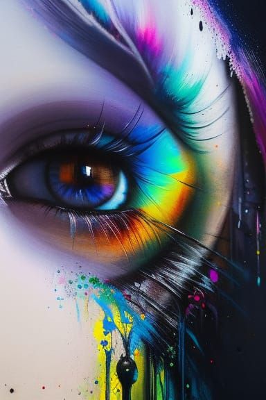 Ink Art ! ? - AI Generated Artwork - NightCafe Creator