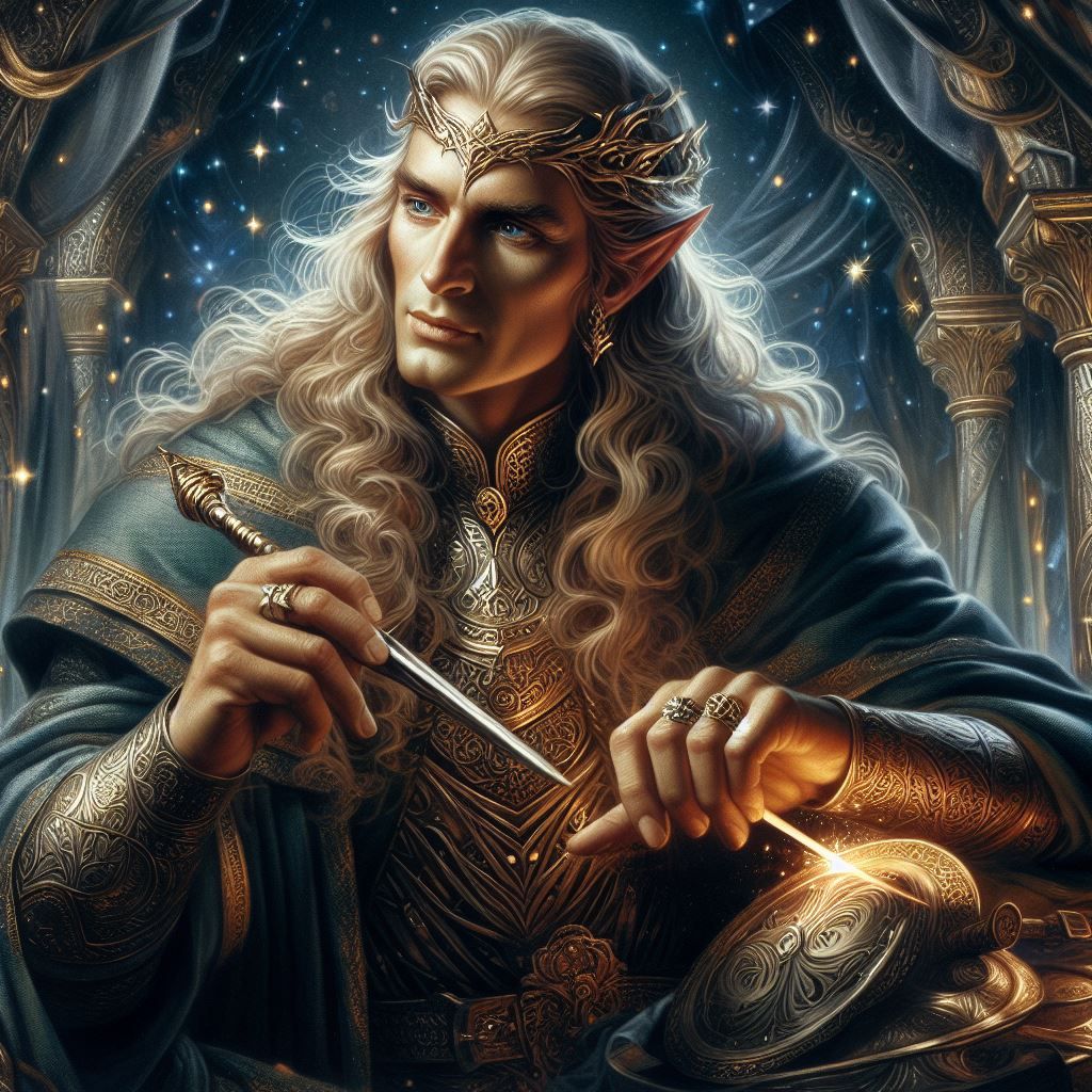 Celebrimbor - AI Generated Artwork - NightCafe Creator