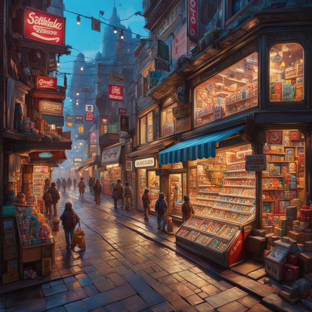 City Scenes - AI Generated Artwork - NightCafe Creator