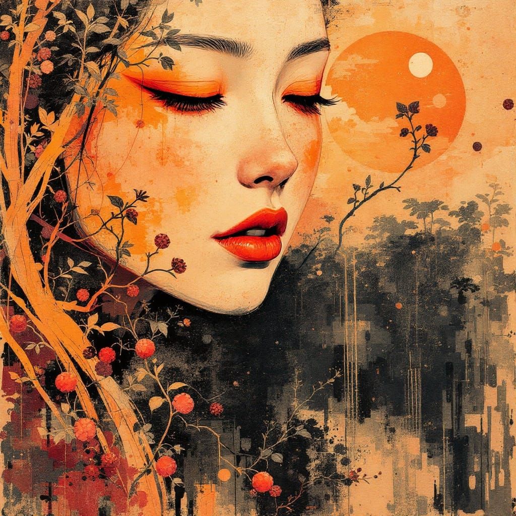 Ethereal Yakutian Portrait in Traditional Realism - AI Art