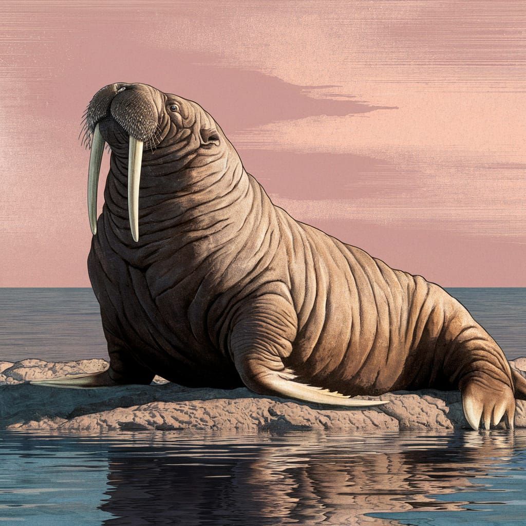 Walrus - AI Generated Artwork - NightCafe Creator