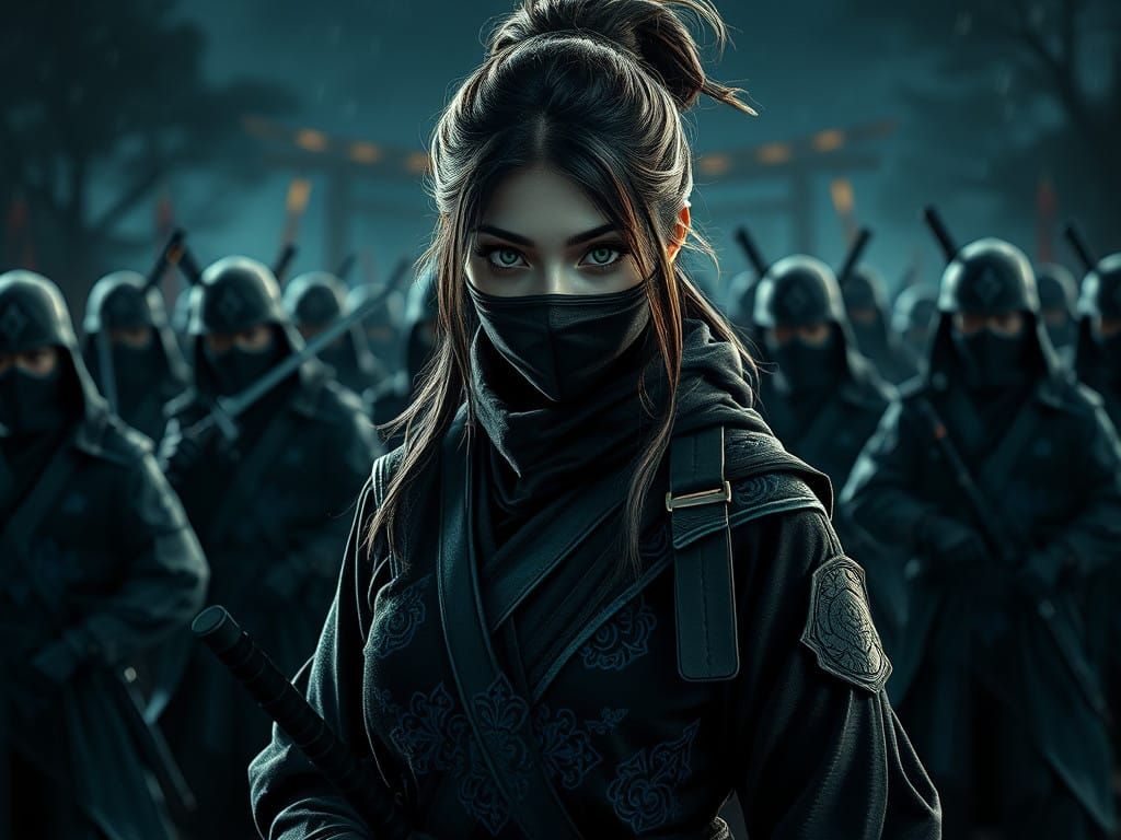 Shrouded in a mystery Aura, CHIYOME MOCHIZUKI (Kunoichi Master)