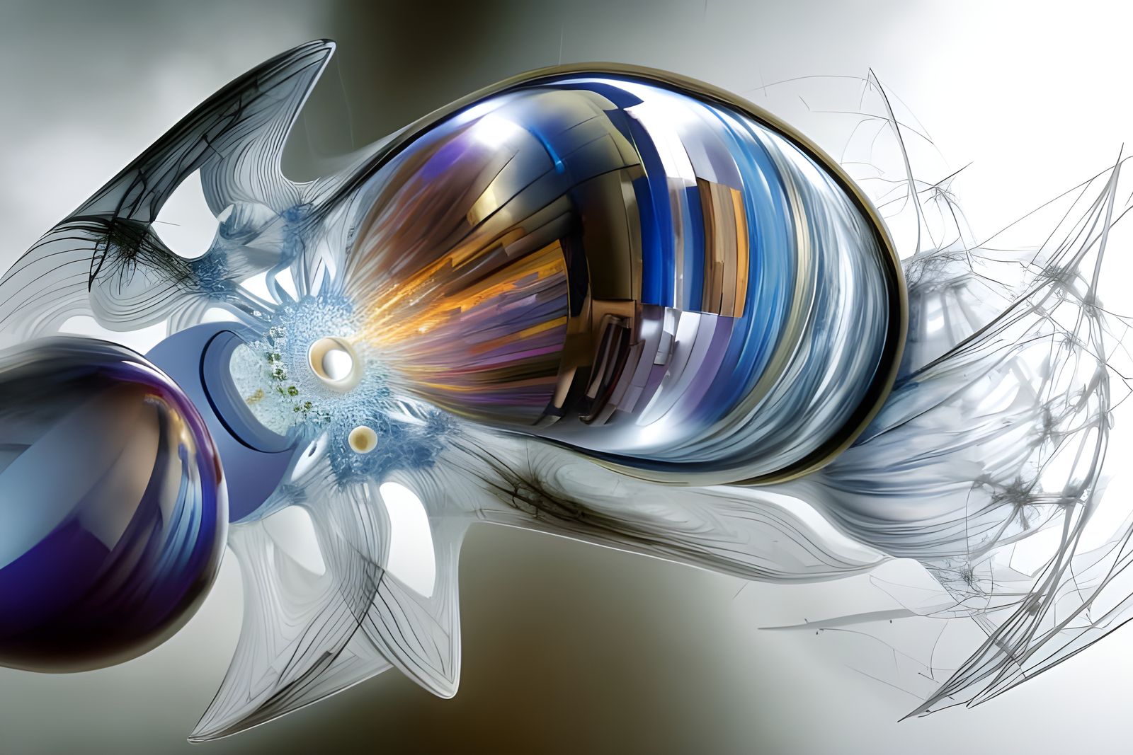 Quantum Computer Example... - AI Generated Artwork - NightCafe Creator