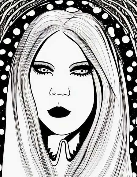 Simple Drawing of a Woman - AI Generated Artwork - NightCafe Creator