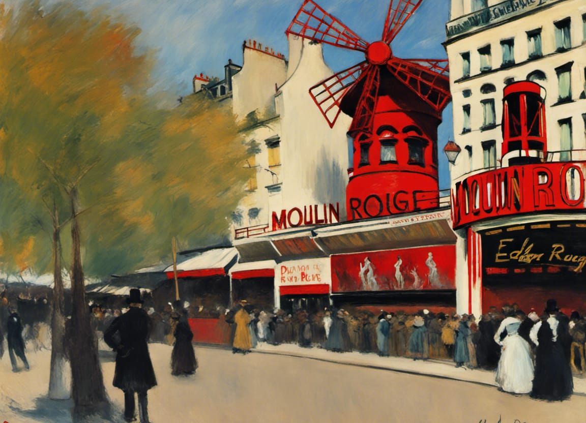 Moulin Rouge - AI Generated Artwork - NightCafe Creator