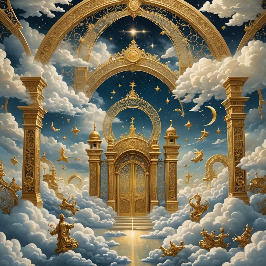 Celestial Gateway - AI Generated Artwork - NightCafe Creator