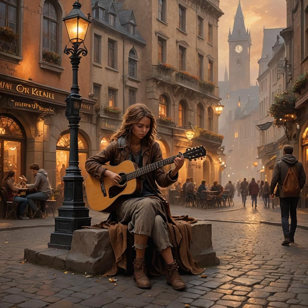 Princess In Rags - AI Generated Artwork - NightCafe Creator