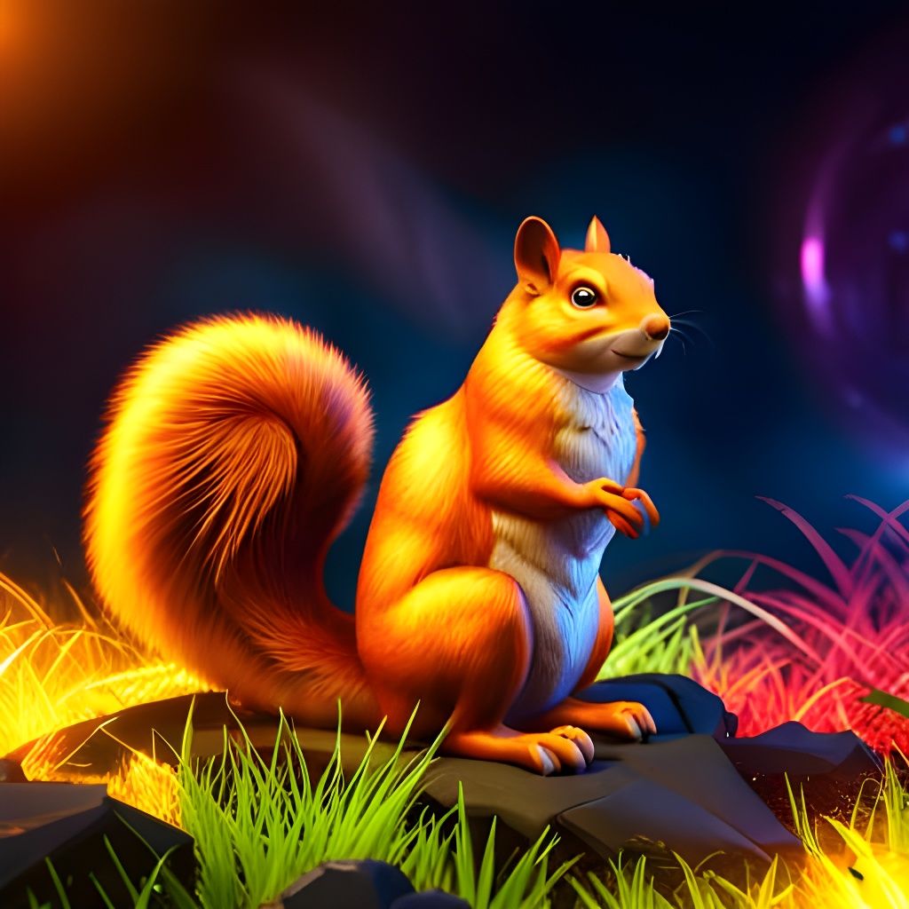 magic squirrel - AI Generated Artwork - NightCafe Creator