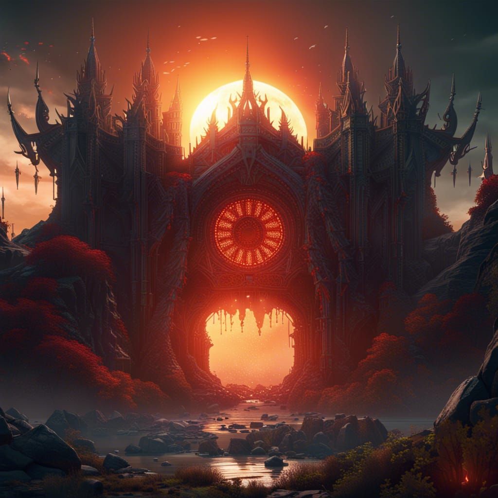 iog sotha taking the bleeding sun - AI Generated Artwork - NightCafe ...