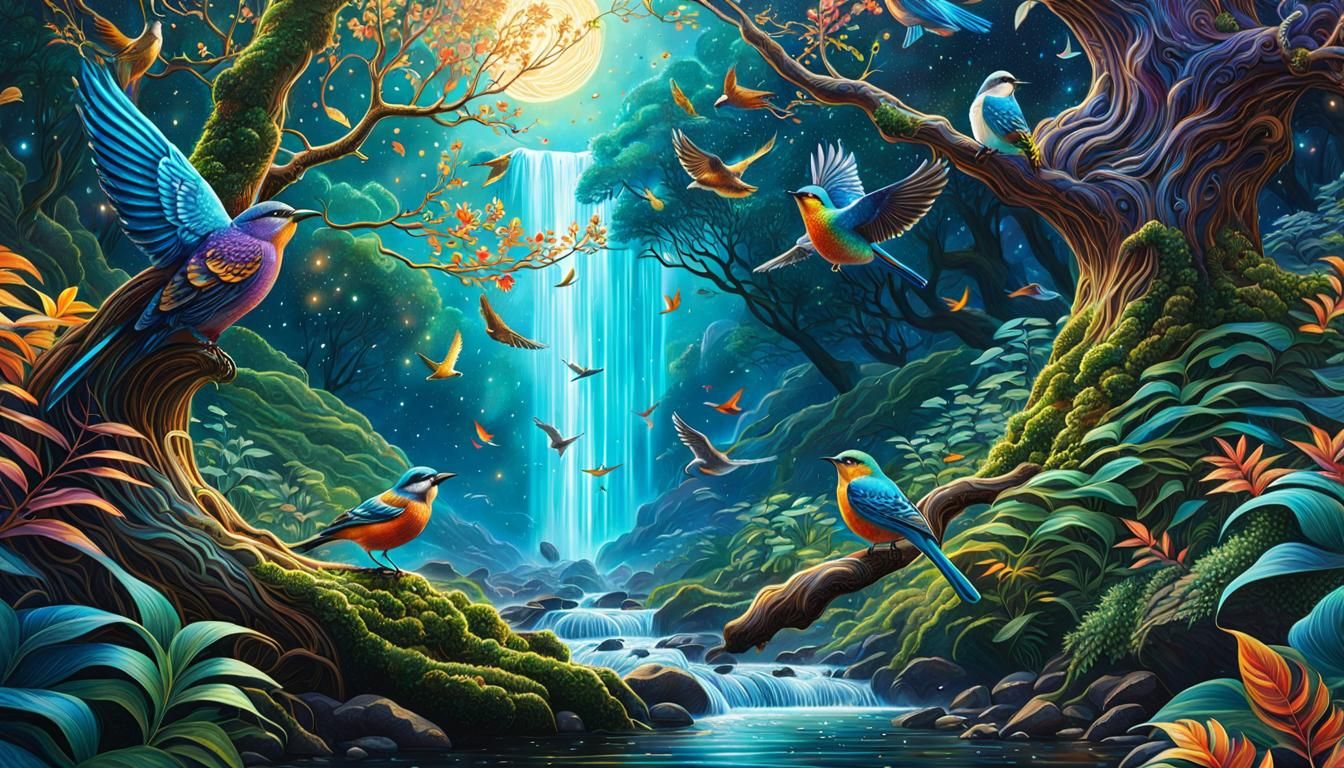 Nature's Sounds - AI Generated Artwork - NightCafe Creator