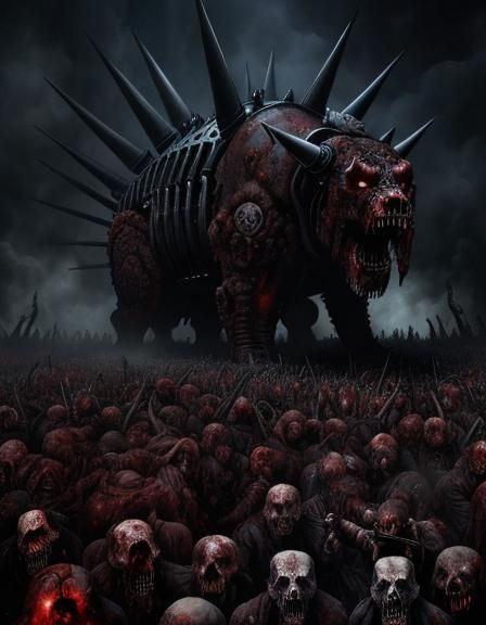 Hell machines - AI Generated Artwork - NightCafe Creator