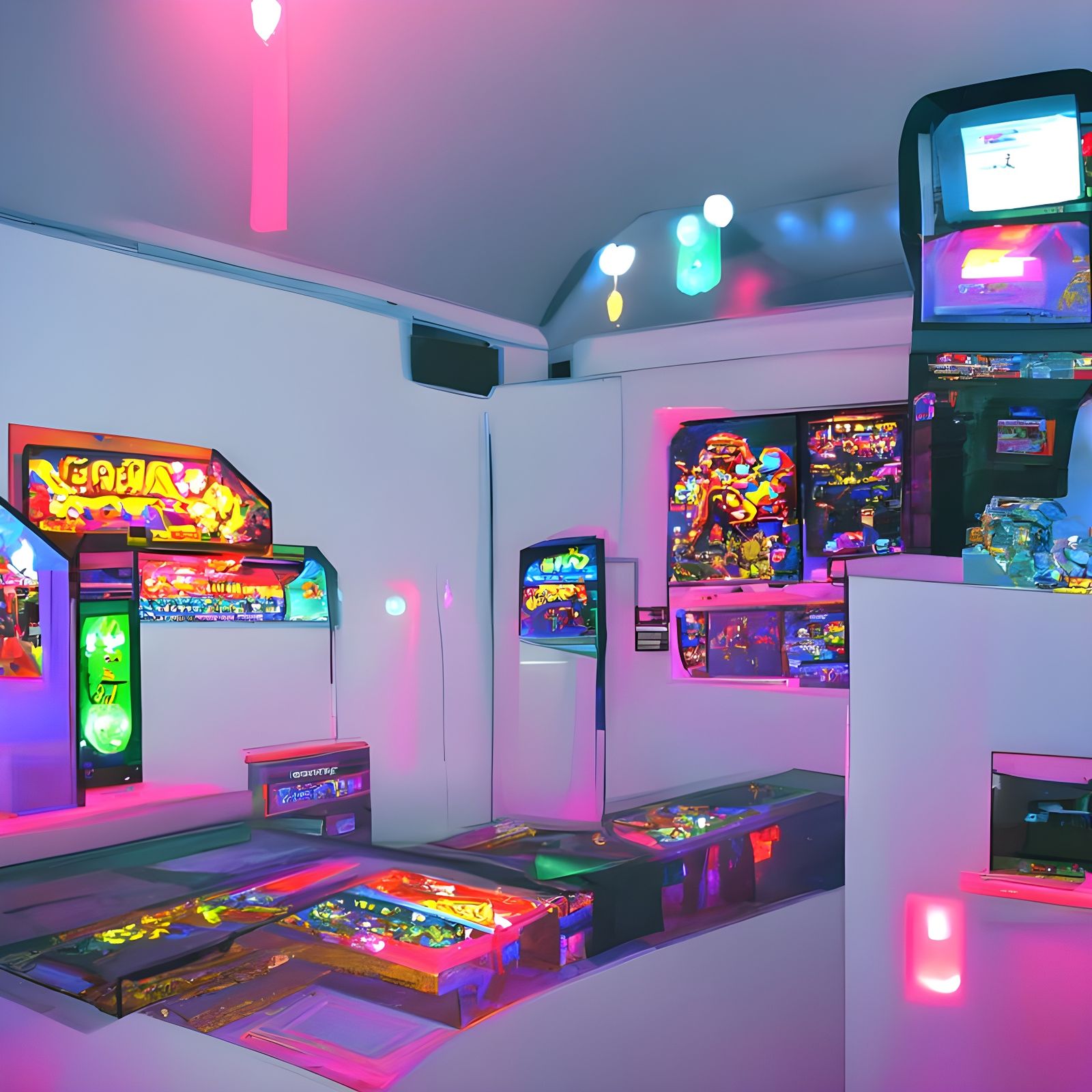 Arcade - AI Generated Artwork - NightCafe Creator