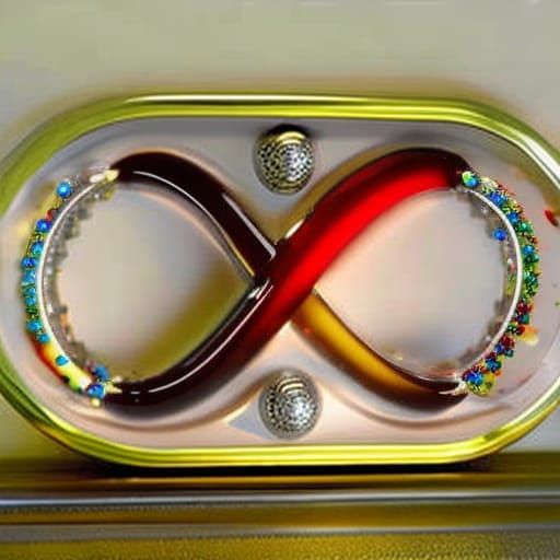 Infinity Lava Lap with Trim - AI Generated Artwork - NightCafe Creator