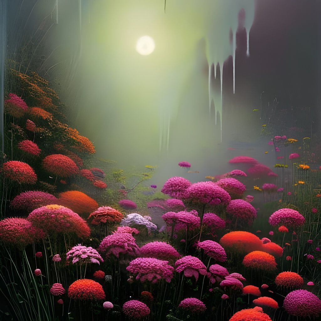 Moonfall - AI Generated Artwork - NightCafe Creator