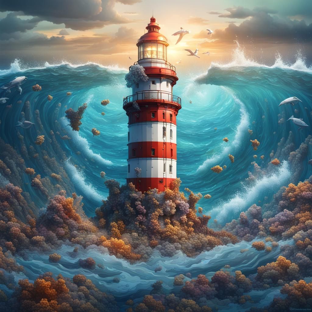 Under the Ocean - AI Generated Artwork - NightCafe Creator