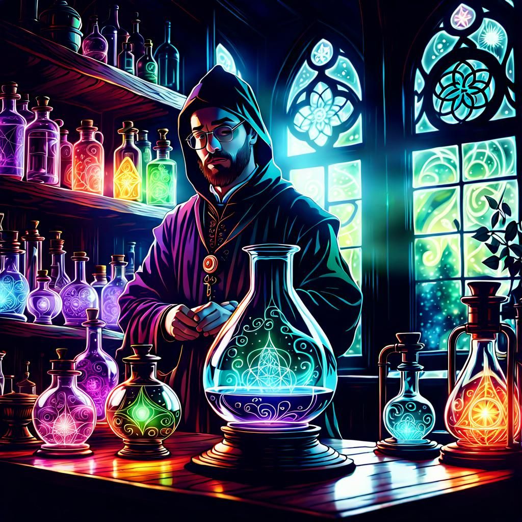 ALCHEMY - AI Generated Artwork - NightCafe Creator